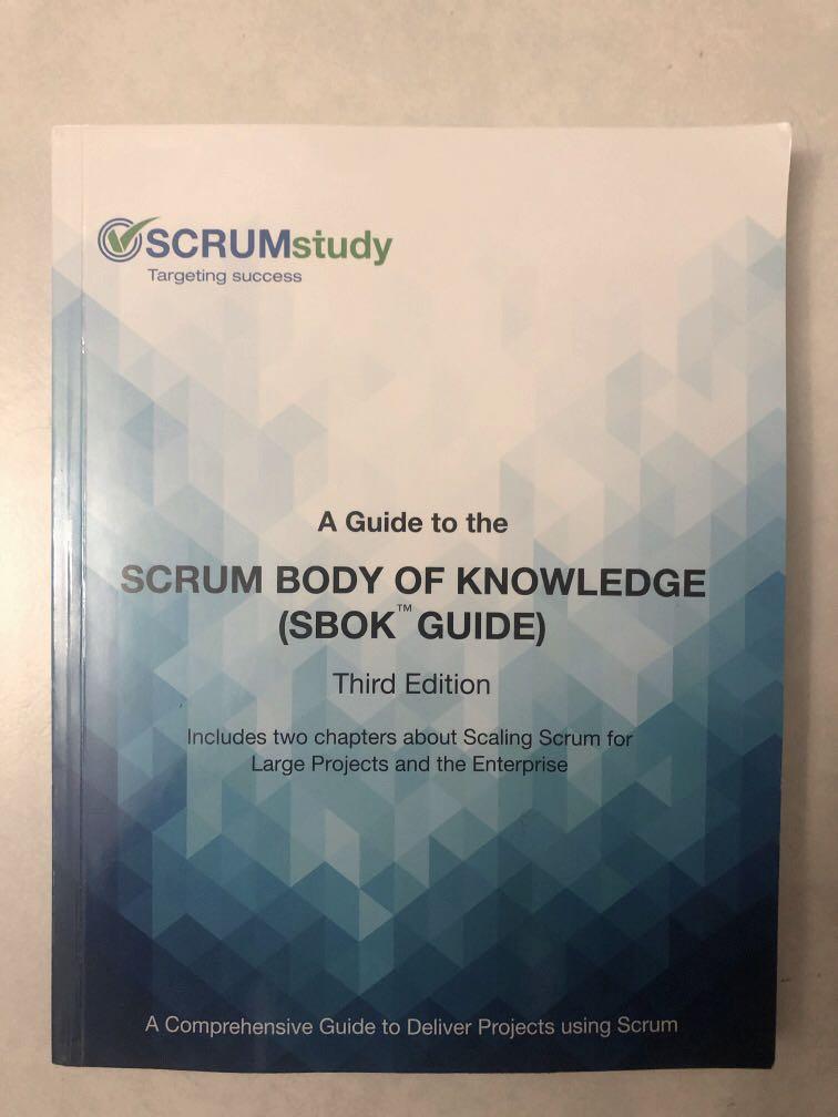 SCRUM Body of Knowledge (SBOK) 3rd edition Textbook, Hobbies & Toys, Books & Magazines ...