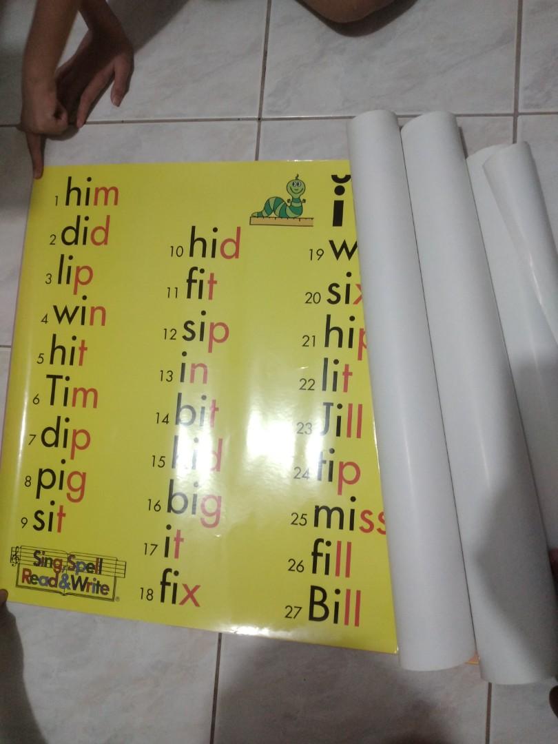 SSRW Set (Sing, Spell, Read, Write), Hobbies & Toys, Books & Magazines ...