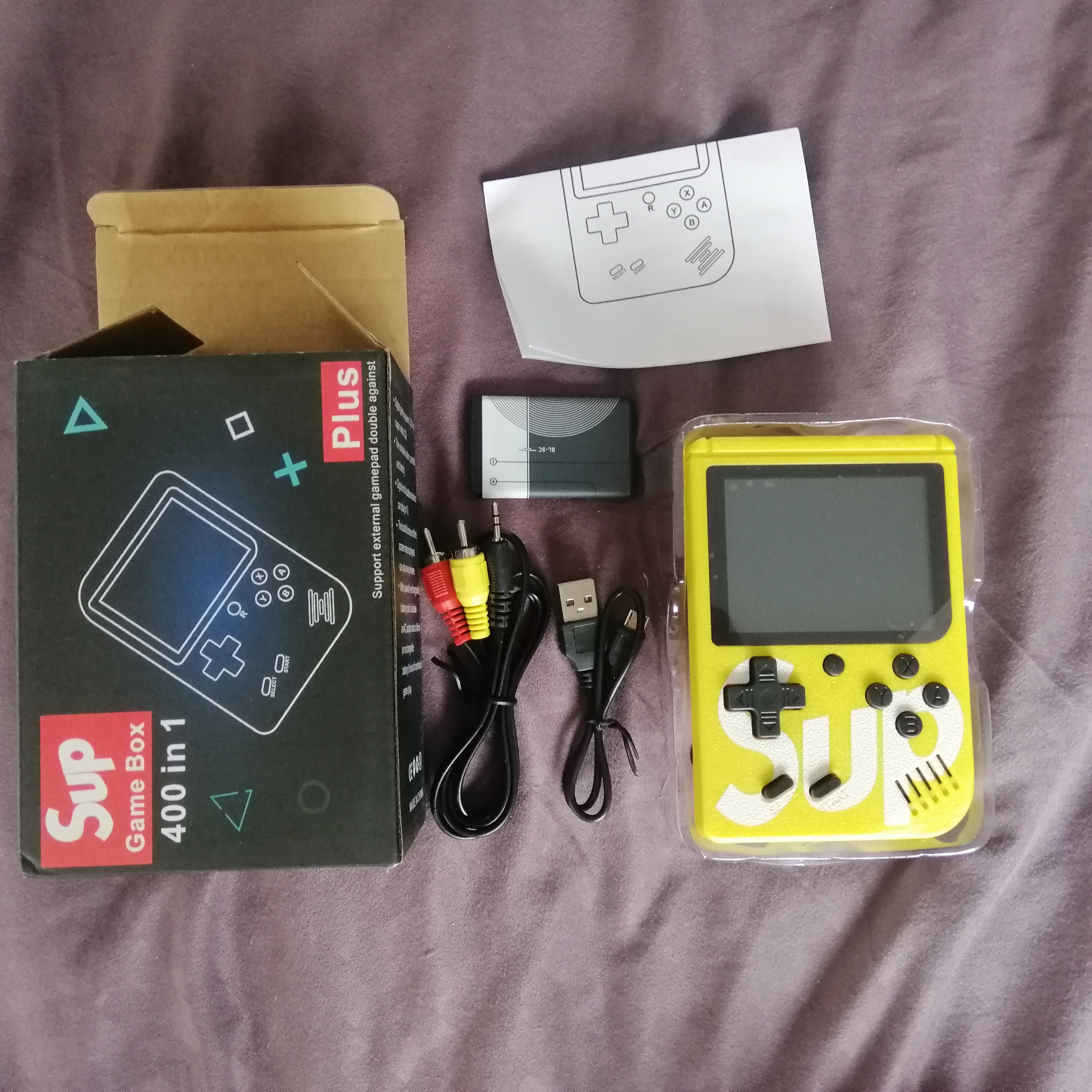 SUP Game Box 400 games in 1, Video Gaming, Gaming Accessories, In-Game ...