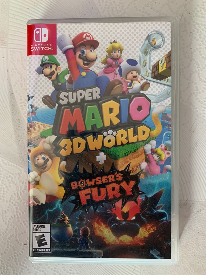 Super Mario 3D world switch, Video Gaming, Video Games, Nintendo on ...