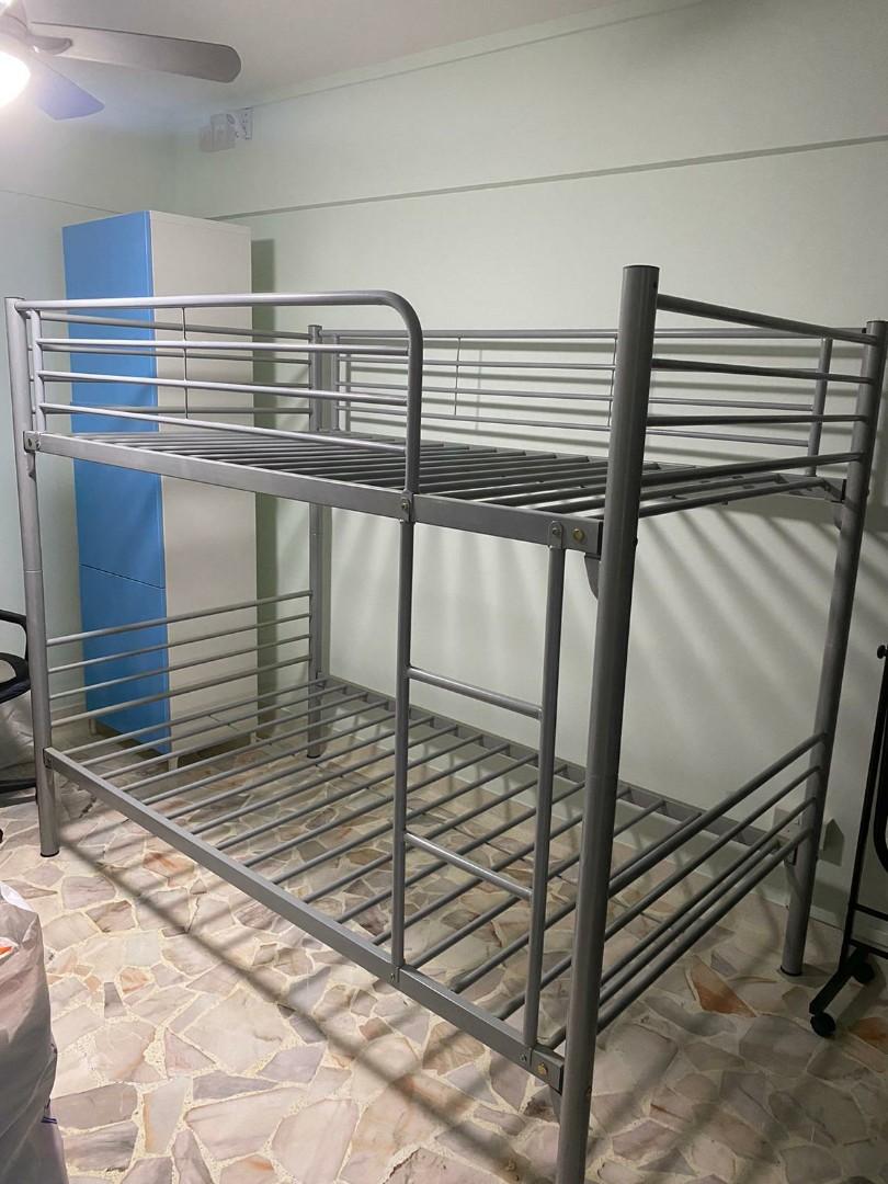 Super single double bed frame., Furniture & Home Living, Furniture, Bed ...