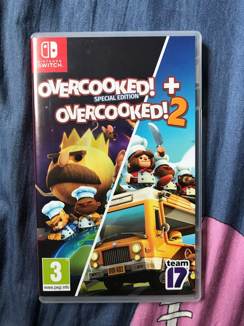 switch overcooked 1+2, Video Gaming, Video Games, Nintendo on Carousell