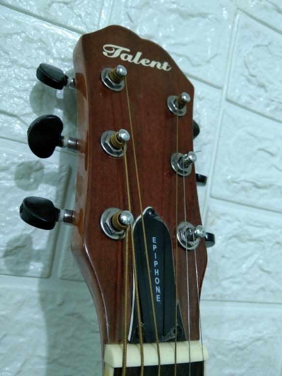 Talent Acoustic Guitar by Epiphone, Hobbies & Toys, Music & Media, CDs ...