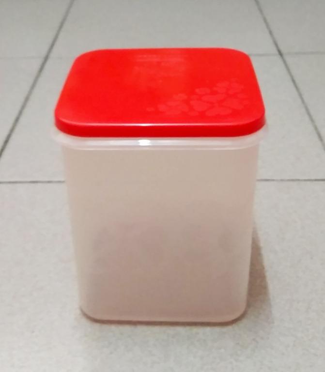 Tall Square Plastic Container, Everything Else, Others on Carousell
