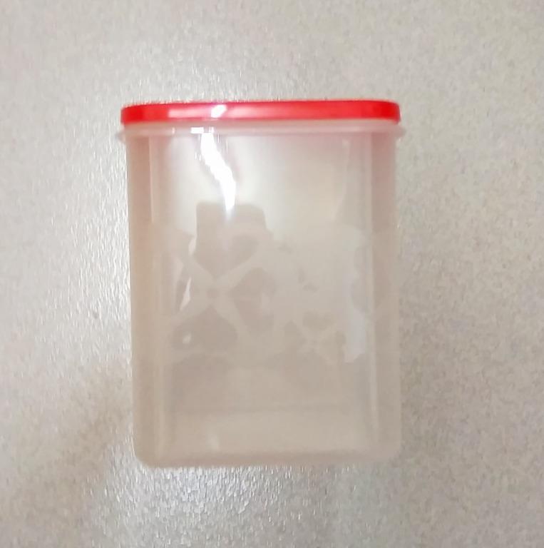 Tall Square Plastic Container, Everything Else, Others on Carousell