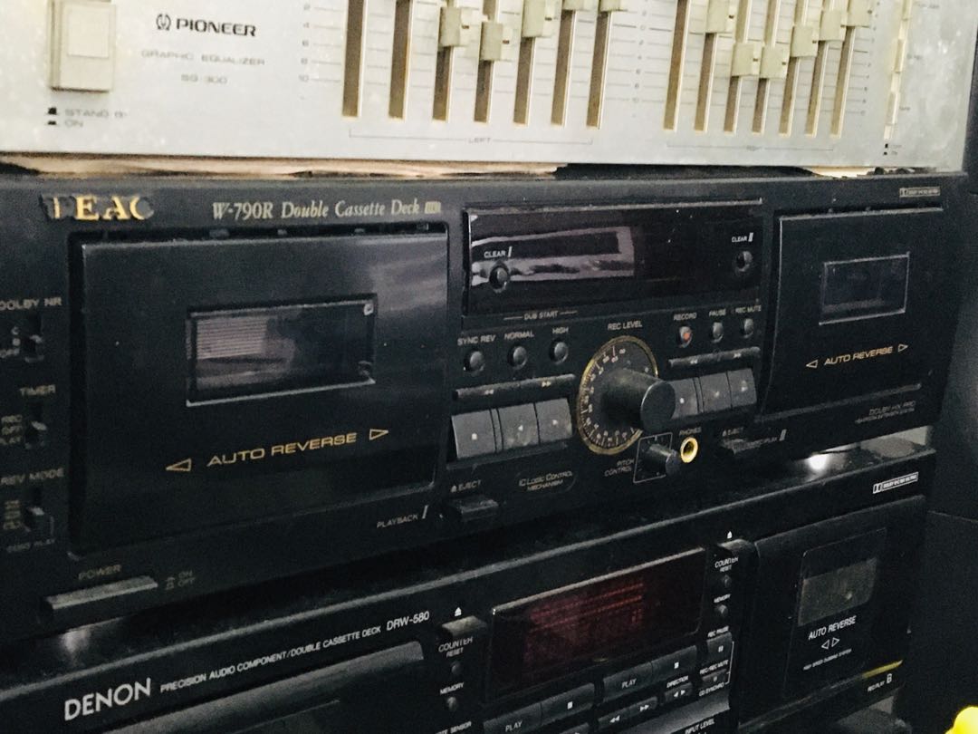 Teac tape deck kaset cassete W -790r, Audio, Portable Music Players on Carousell