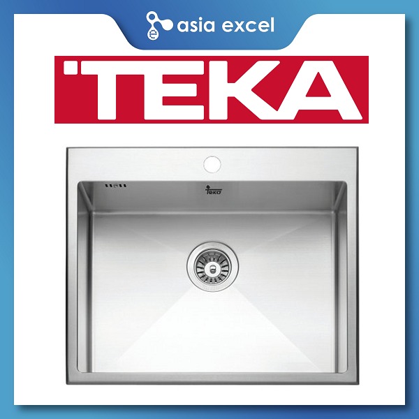 TEKA INTRO 60 50CM SINGLE BOWL STAINLESS STEEL KITCHEN SINK on Carousell