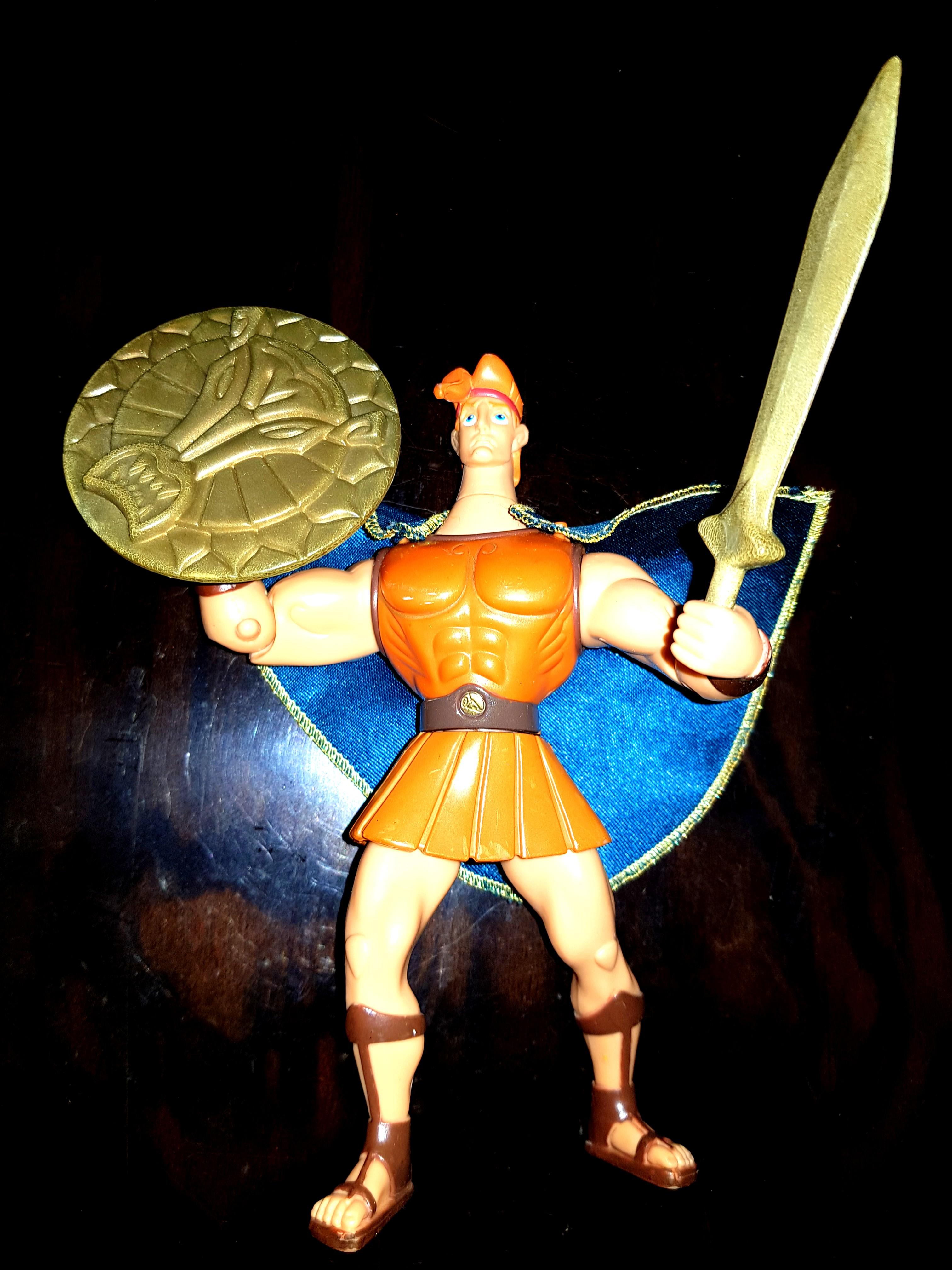 Vintage rare 1997 Hercules Disney Mattel collectible action toy figure ...