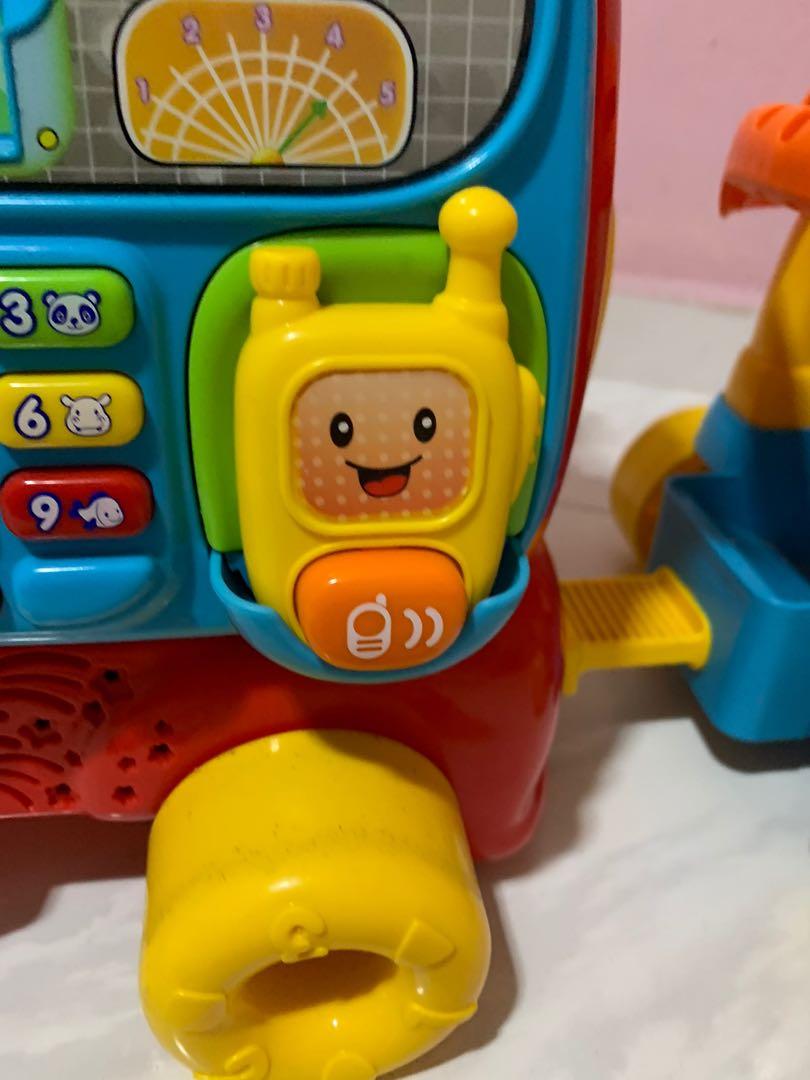 Vtech train alphabet blocks, Hobbies & Toys, Toys & Games on Carousell