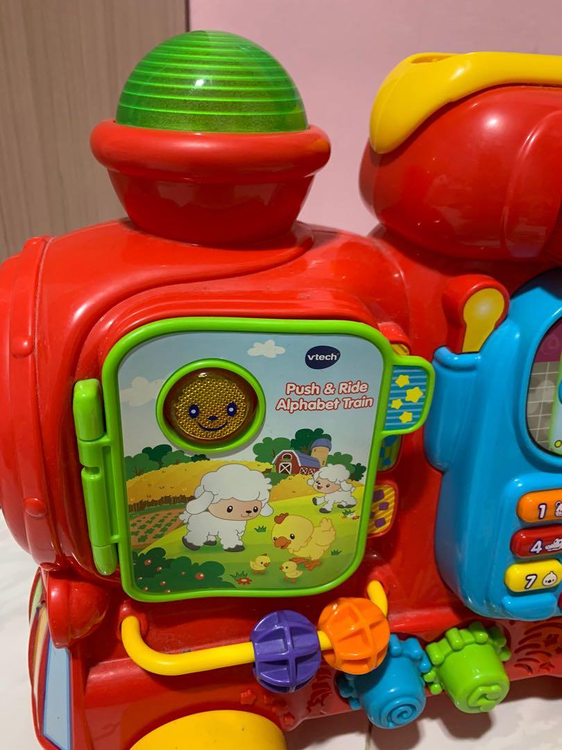 Vtech train alphabet blocks, Hobbies & Toys, Toys & Games on Carousell