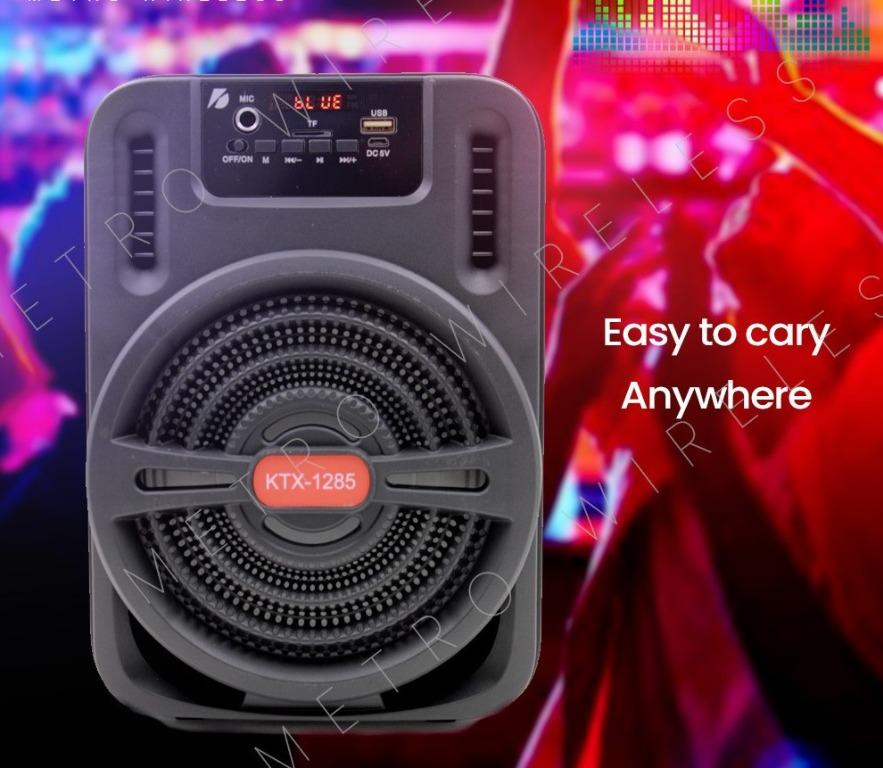 6.5" Bluetooth Portable Wireless Speaker with FREE Mic and Remote KTX 1285, Audio, Soundbars ...