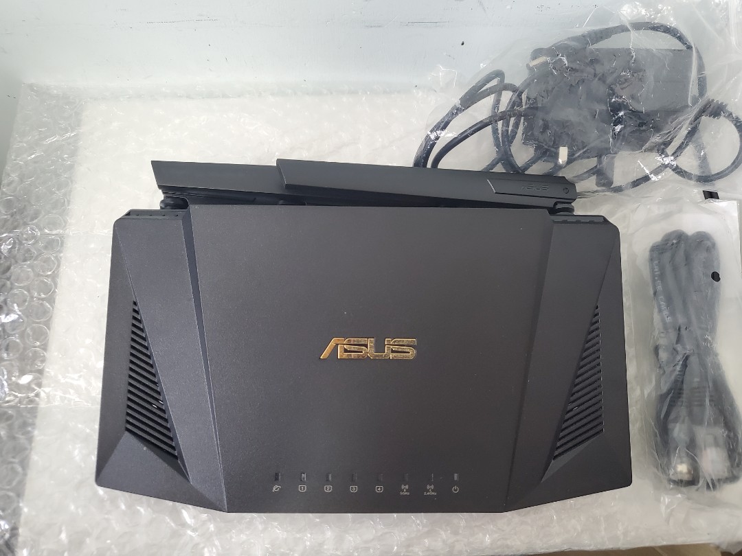 全新 ASUS AX3000 Dual Band WIFI 6 Router, 電腦＆科技, 電腦周邊及配件, Wifi及上網相關產品 ...