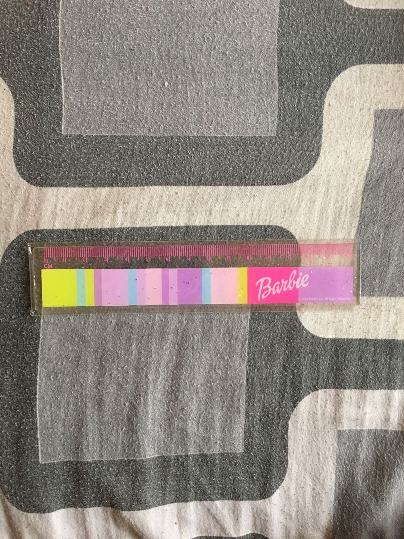 Barbie Mattel Ruler, Hobbies & Toys, Stationary & Craft, Craft Supplies ...