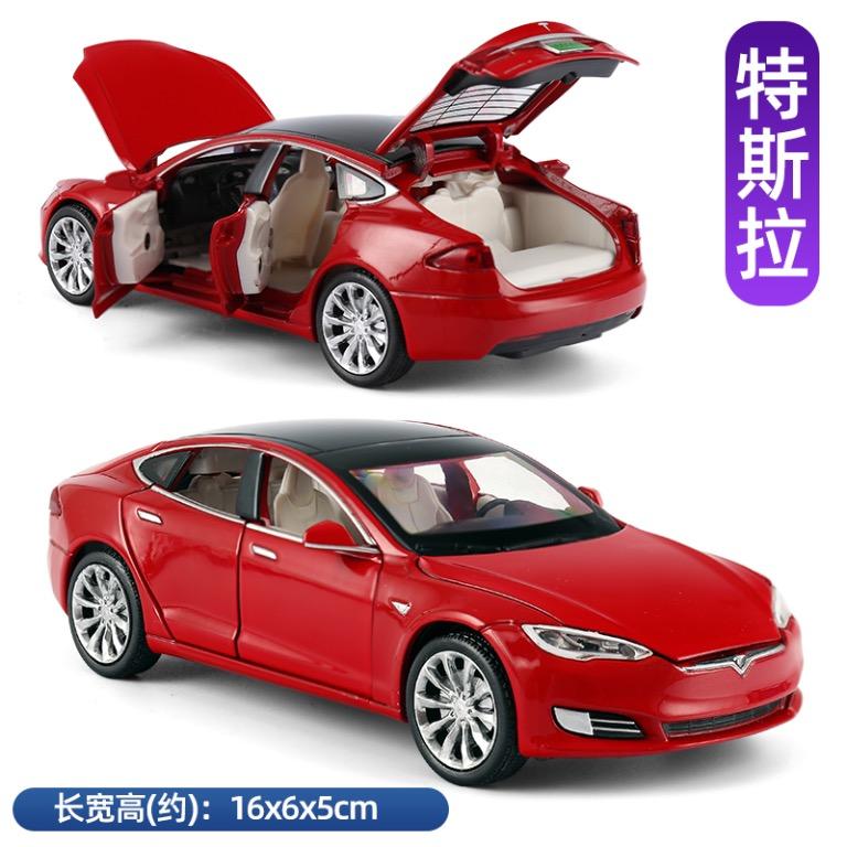[BMC] JackieKim 1:32 / 1:24 Tesla Model S / Model 3 / Model X Diecast ...