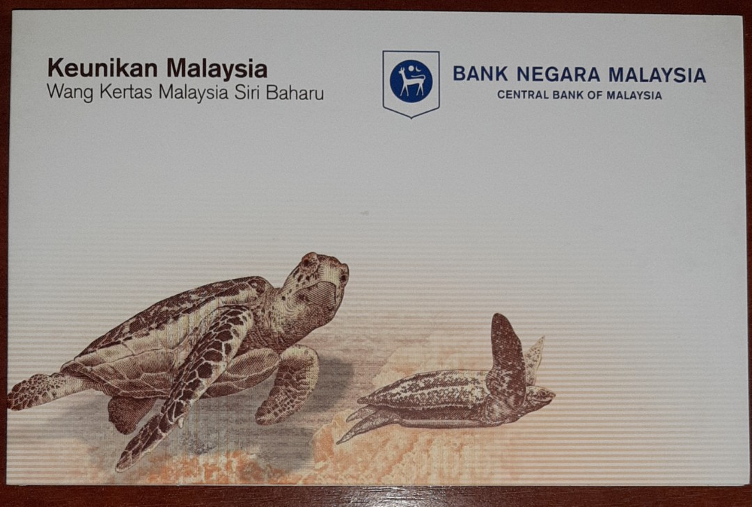BNM Commemorative RM 20 Note c/w folder, Hobbies & Toys, Collectibles ...