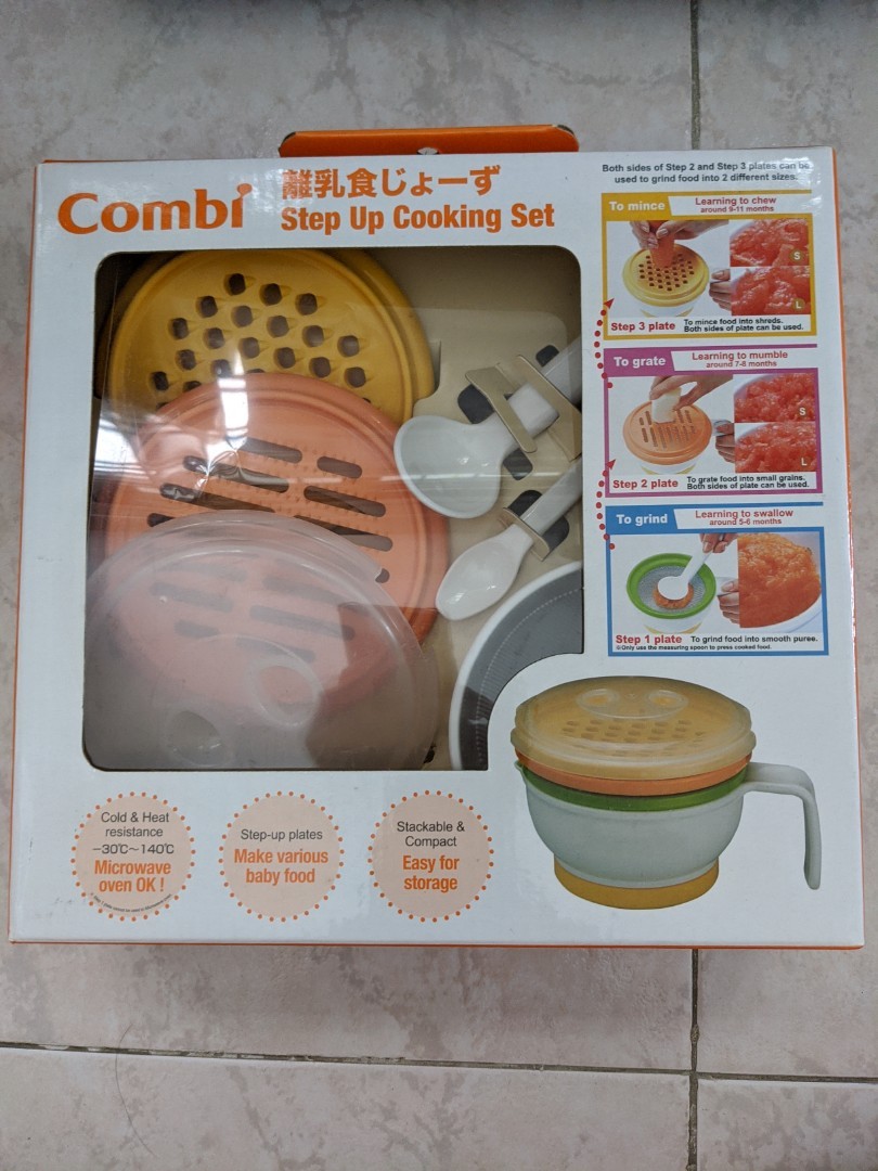 Brand new COMBI step up cooking set, Babies & Kids, Nursing & Feeding ...