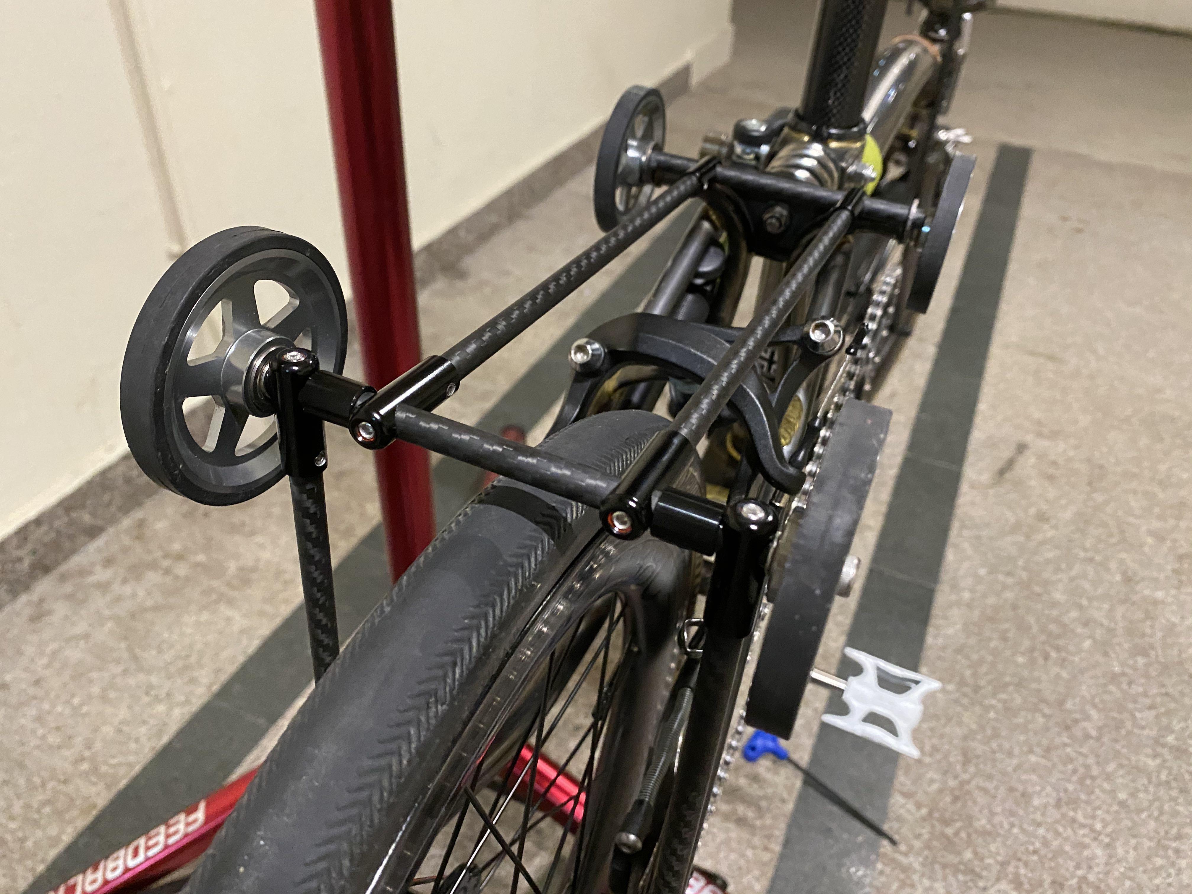 Brompton Mini Carbon Rack, Sports Equipment, Bicycles & Parts, Bicycles ...