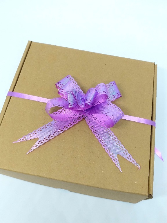 Corrugated Box with Ribon (packaging box), Hobbies & Toys, Stationary ...