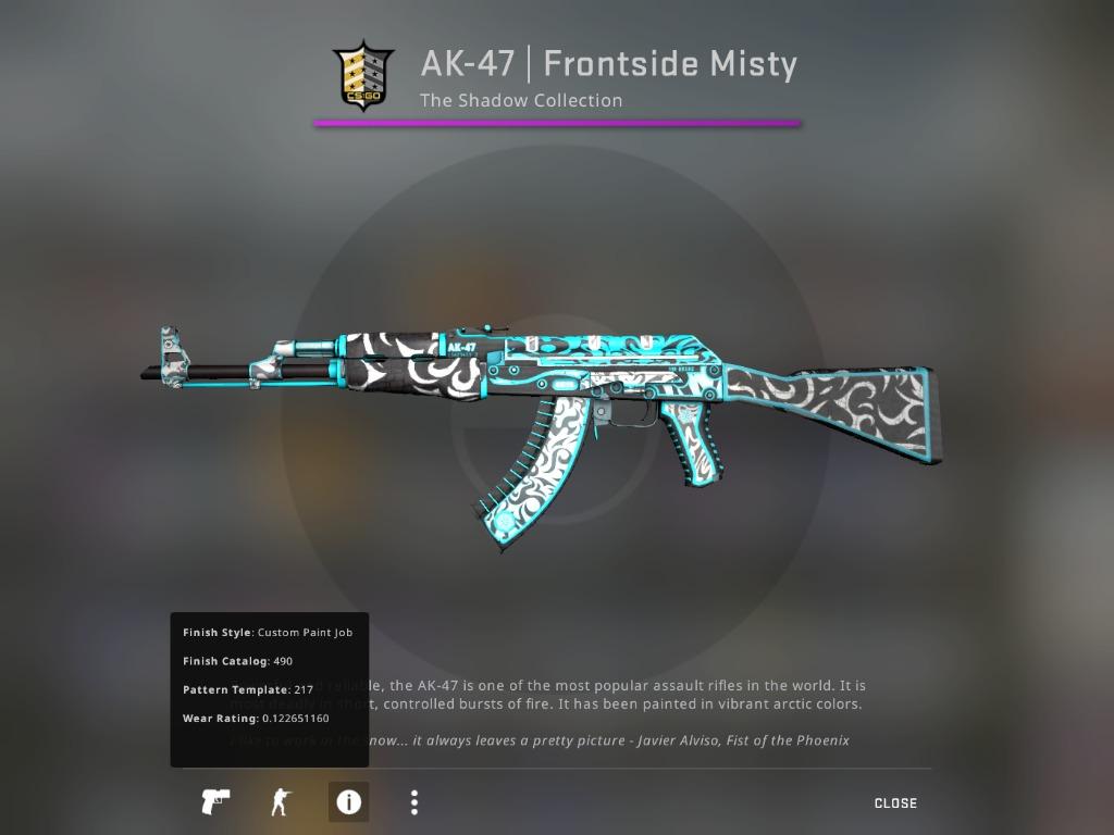 CSGO Skins AK47 Frontside Misty MW, Video Gaming, Gaming Accessories ... CSGO Skins AK47 Frontside Misty MW, Video Gaming, Gaming Accessories ...