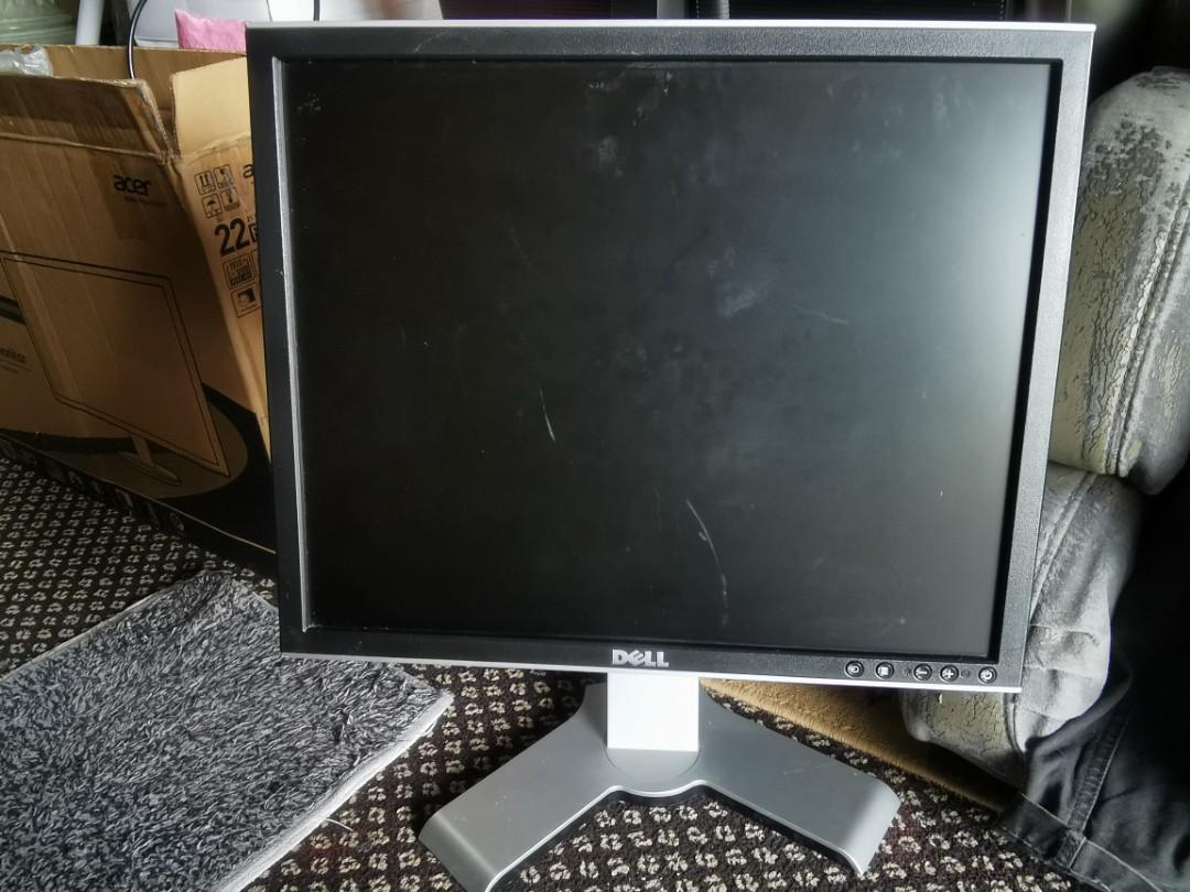 Dell 19" Flat Panel Monitor 1908FPt, Computers & Tech, Desktops on Carousell