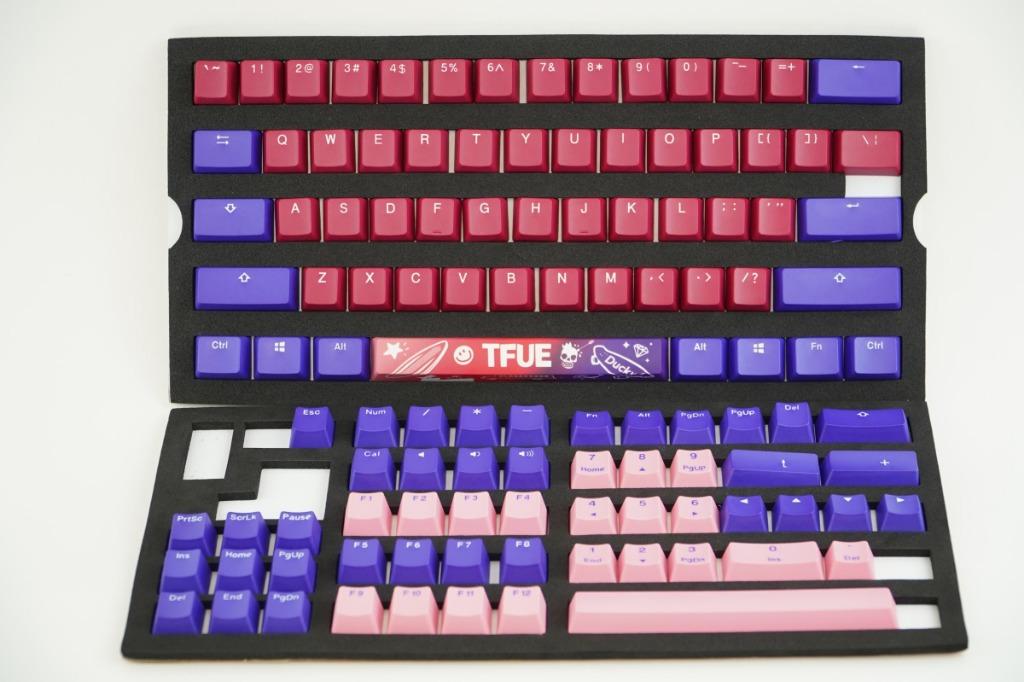 Ducky x Tfue Keycap Set 108-key PBT Keycap Set, Computers & Tech, Parts & Accessories, Computer ...