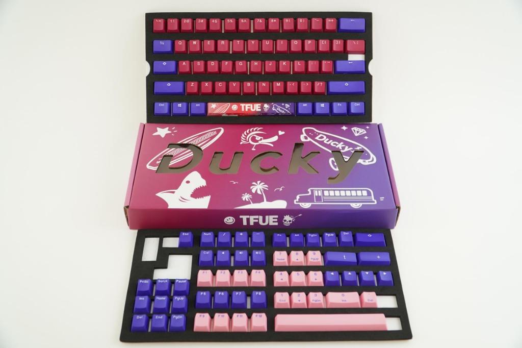 Ducky x Tfue Keycap Set 108-key PBT Keycap Set, Computers & Tech, Parts & Accessories, Computer ...