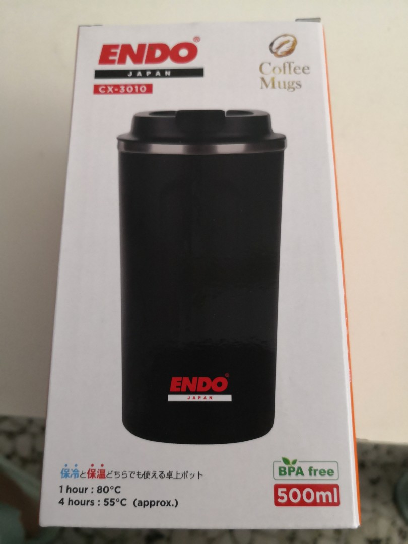 ENDO 500ml Coffee Mugs, Furniture & Home Living, Kitchenware ...