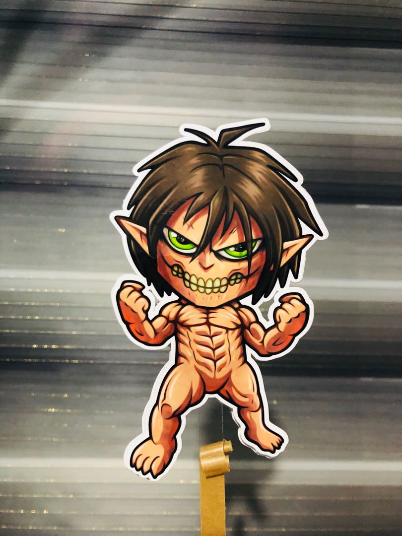 Eren titan Caketopper, Hobbies & Toys, Memorabilia & Collectibles, J ...