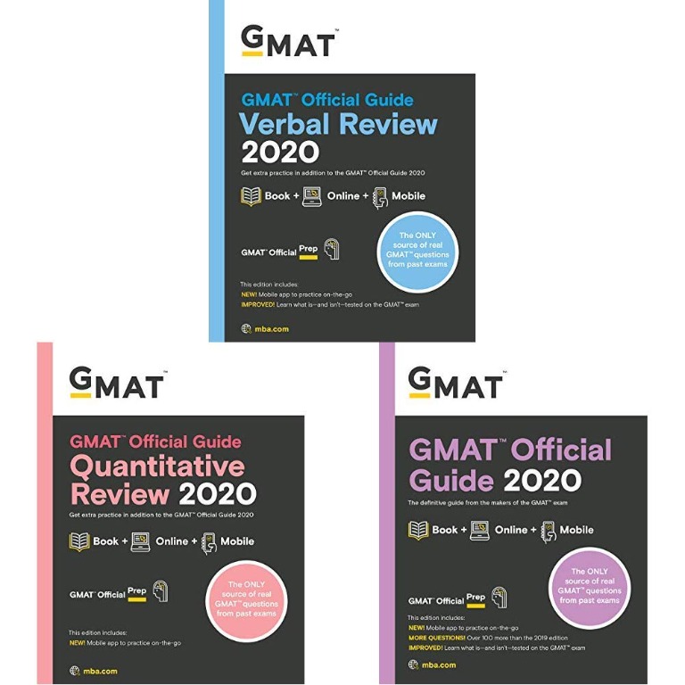 GMAT Official Guide (Quant Review & Verbal Review ), Hobbies & Toys ...