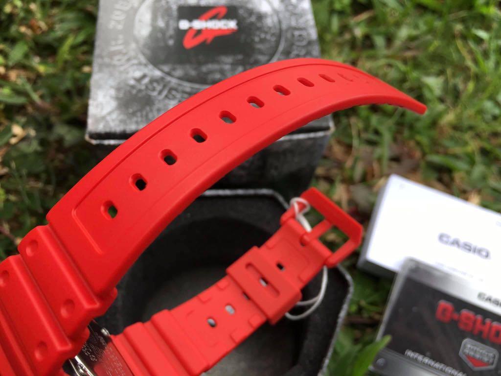 G-SHOCK TMJ MERAH GA-2100-4ADR, Men's Fashion, Watches & Accessories ...