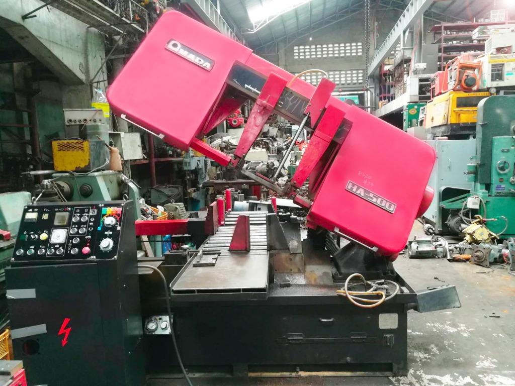 hacksaw horizontal bandsaw from japan automatic steel cutter amada ...
