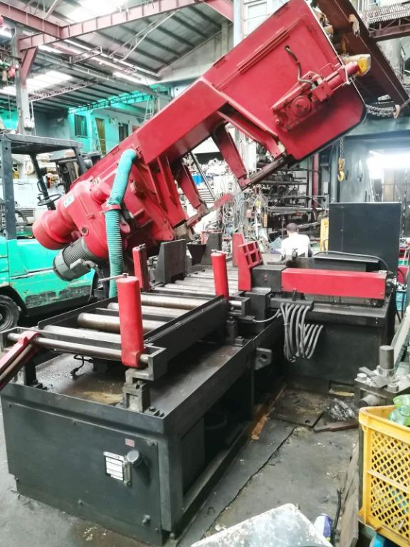 hacksaw horizontal bandsaw from japan automatic steel cutter amada ...