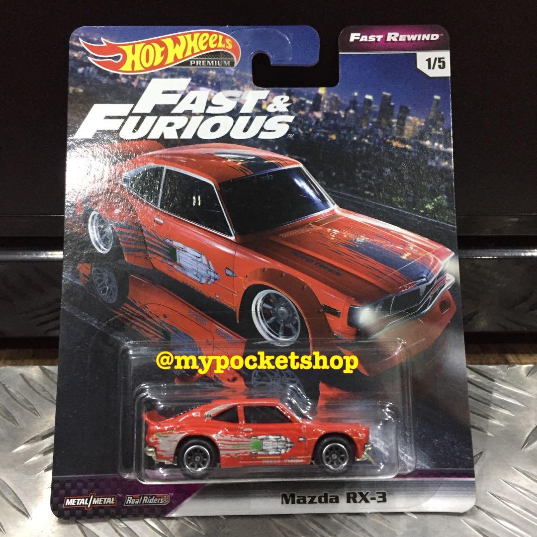 (SOLD) Hot Wheels MAZDA RX-3 - Red / 2019 Hotwheels Premium Car Culture ...