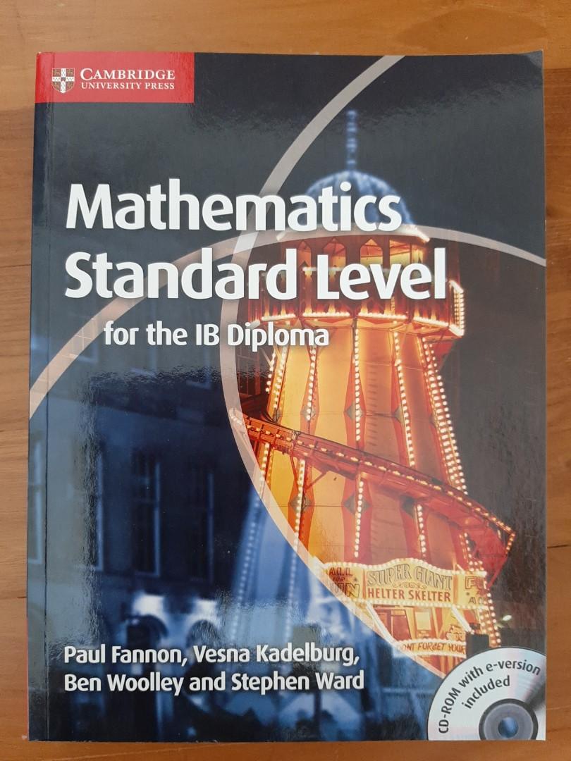 IB Mathematics SL textbook, Books & Stationery, Textbooks, Tertiary on ...