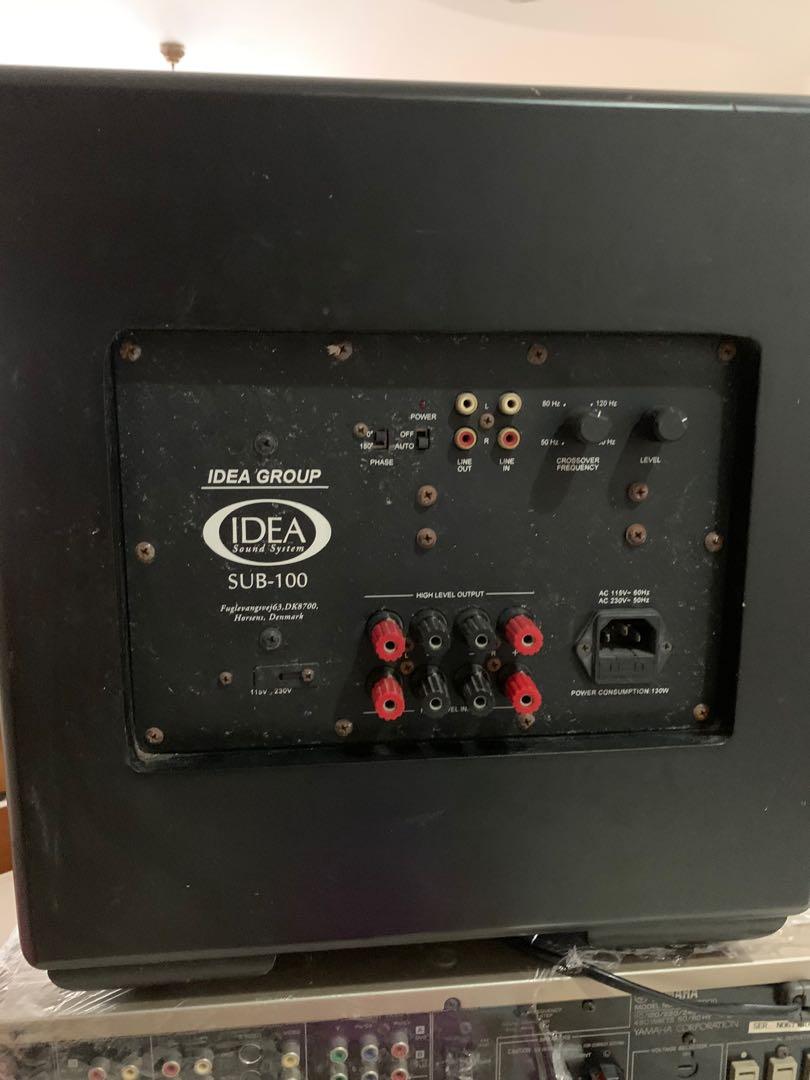 IDEA SUB-100 SUBWOOFER, Audio, Soundbars, Speakers & Amplifiers on ...