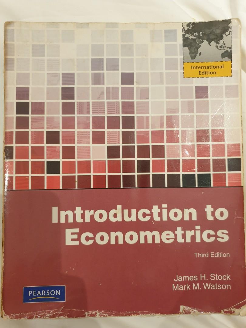 Introduction to Econometrics Textbook, Hobbies & Toys, Books ...
