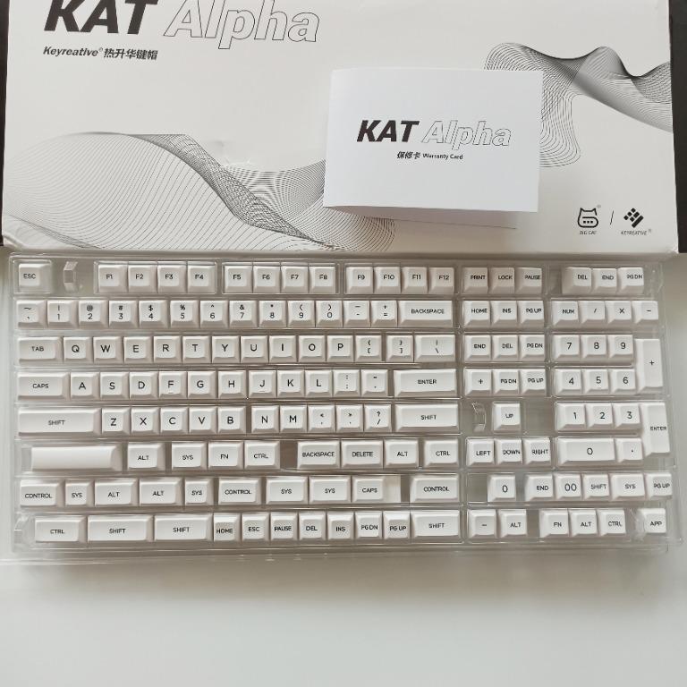 KAT Alpha PBT Keycaps, Computers & Tech, Parts & Accessories, Computer ...