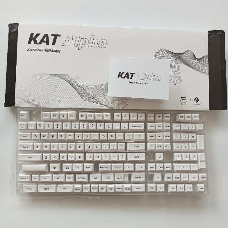 KAT Alpha PBT Keycaps, Computers & Tech, Parts & Accessories, Computer ...