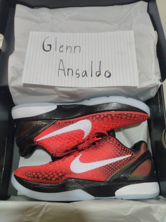 Kobe 6 Proto Challenge Red, Men's Fashion, Footwear, Sneakers on Carousell