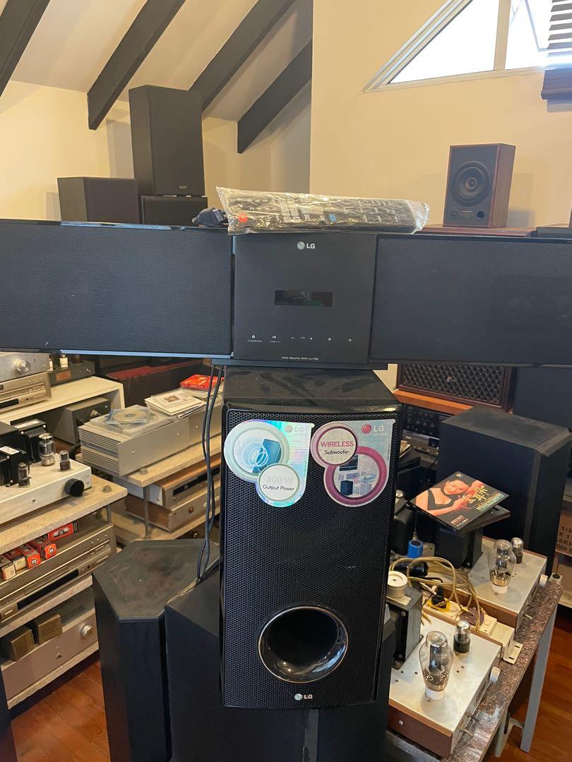 LG DVD sound bar either wireless subwoofer, Audio, Soundbars, Speakers ...