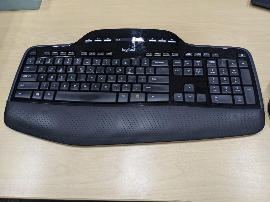 Logitech Wireless Keyboard (MK710) & Mouse (M705), Computers & Tech ...