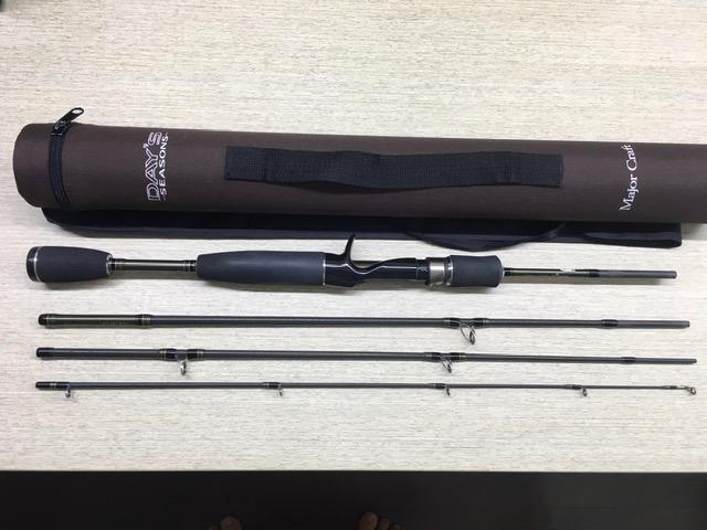 Major Craft Day's Seasons Sa Ku Ra DC-644M 4pc Bait Casting Rod, Sports ...