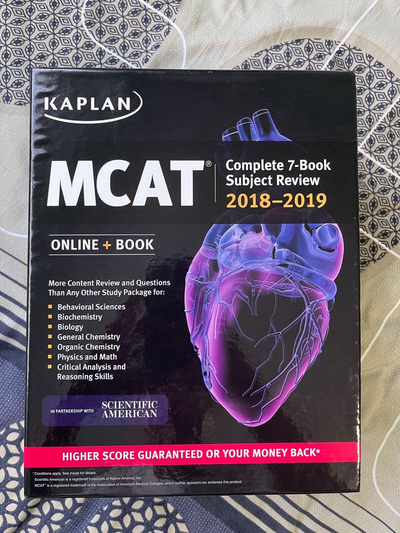 MCAT Complete 7-Book Subject Review 2018-2019, Hobbies & Toys, Books ...