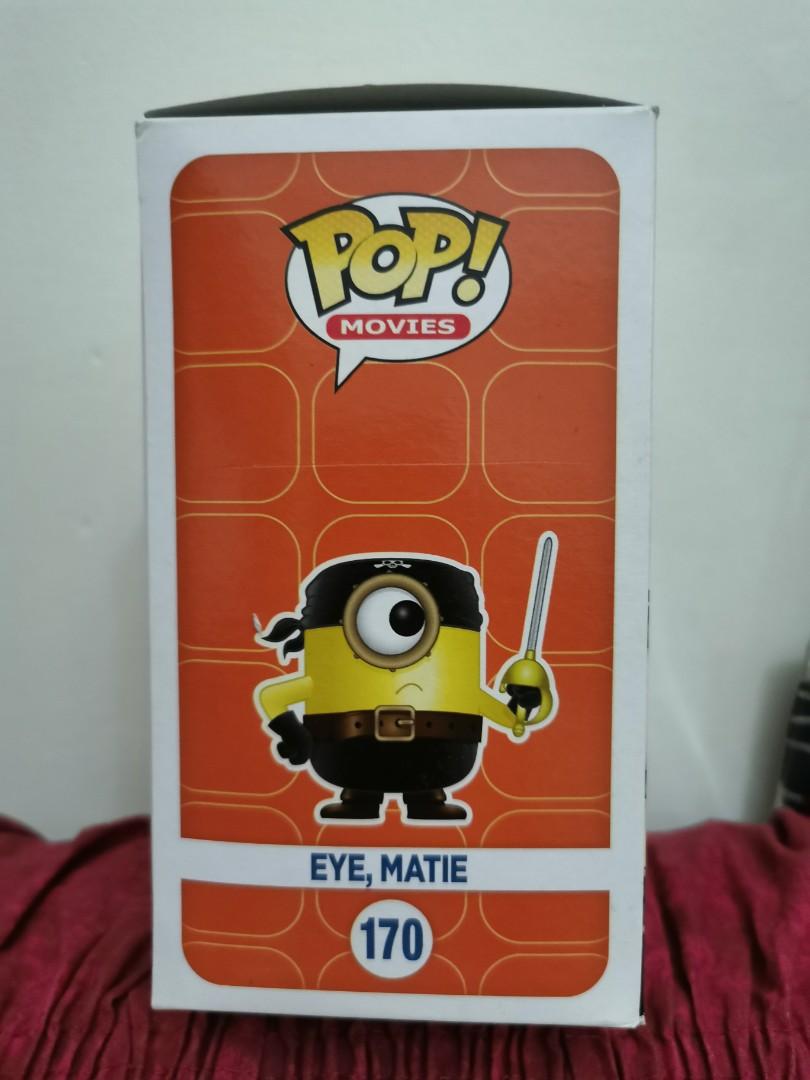 Minion Funko Pop (Eye Mattie #170) Despicable Me, Hobbies & Toys, Toys ...