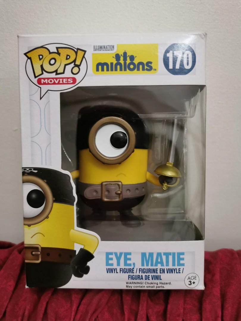 Minion Funko Pop (Eye Mattie #170) Despicable Me, Hobbies & Toys, Toys ...