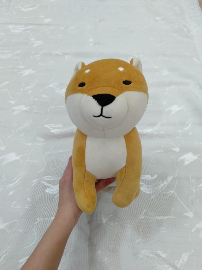 Miniso shiba inu plushie, Hobbies & Toys, Toys & Games on Carousell