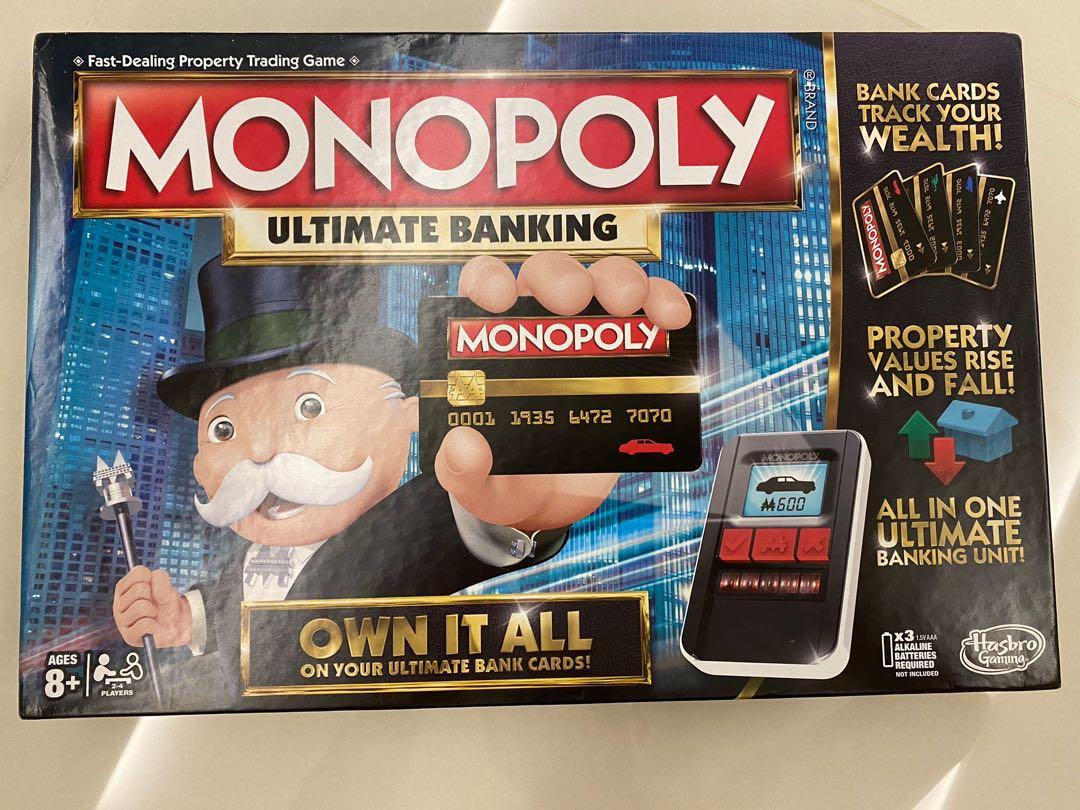 Monopoly ultimate banking, Hobbies & Toys, Toys & Games on Carousell