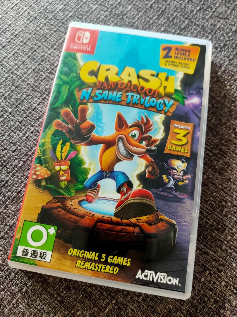 Nintendo Switch - Crash Bandicoot N Sane Trilogy / Mario + Rabbids ...