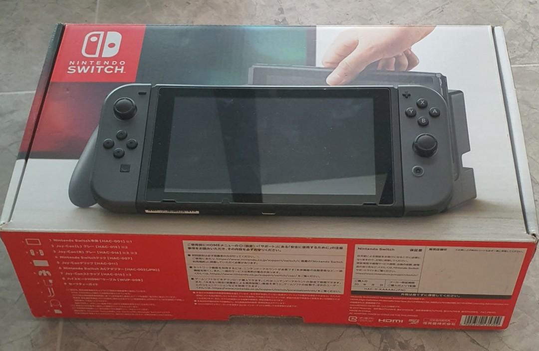 Nintendo Switch console Gen 1, Video Gaming, Video Game Consoles ...
