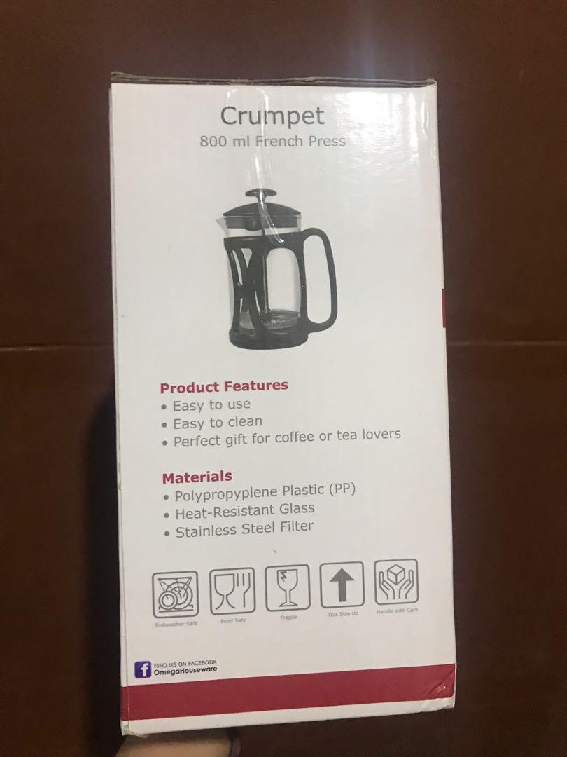 Omega Frech Press, TV & Home Appliances, Kitchen Appliances, Coffee ...